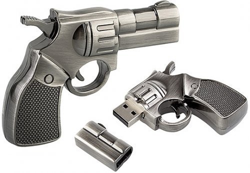 The Materiality of Gun Culture, Part 3: Revolver Flash Drive – Gun ...