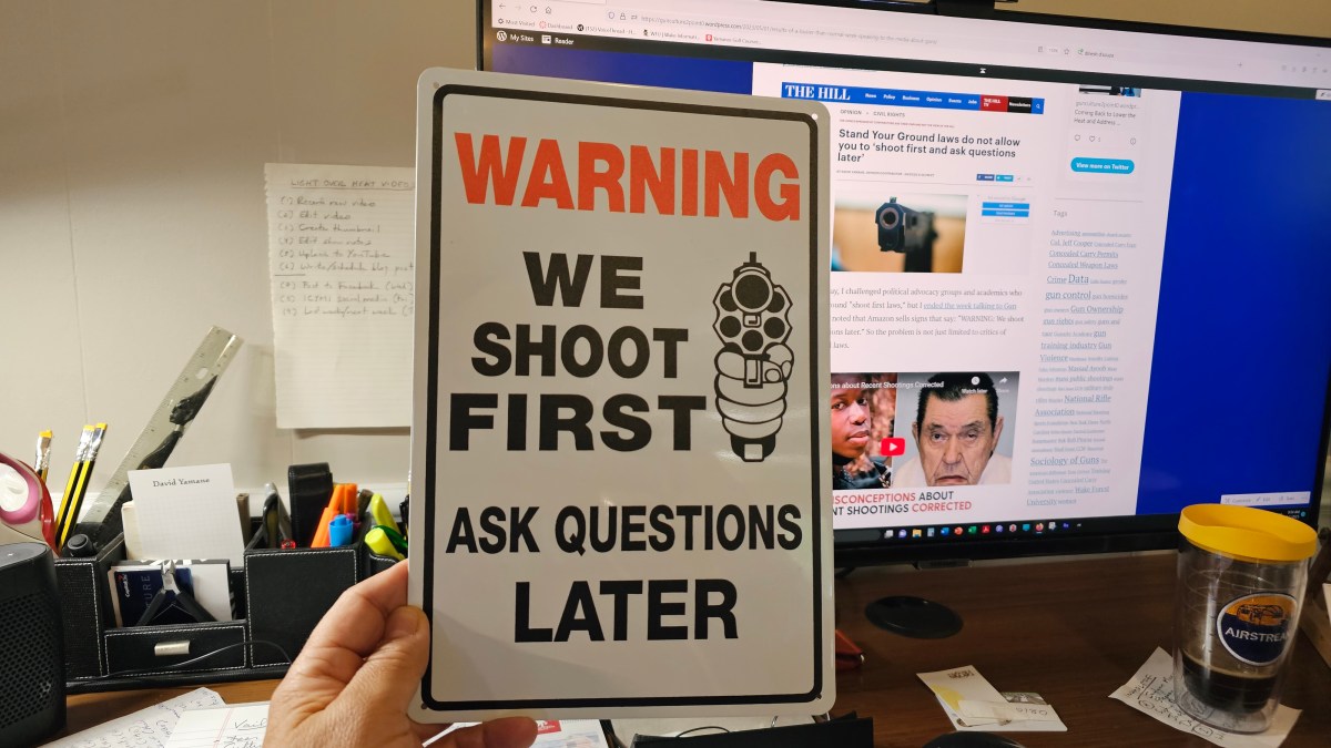 “Shoot First and Ask Questions Later” is Garbage (Light Over Heat #50 ...